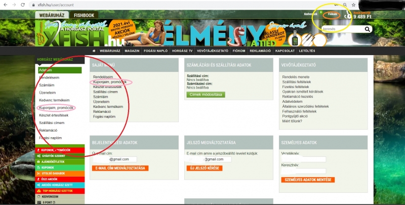 XFISH Akciós kuponok olvasd te is az XFish horgász magazint