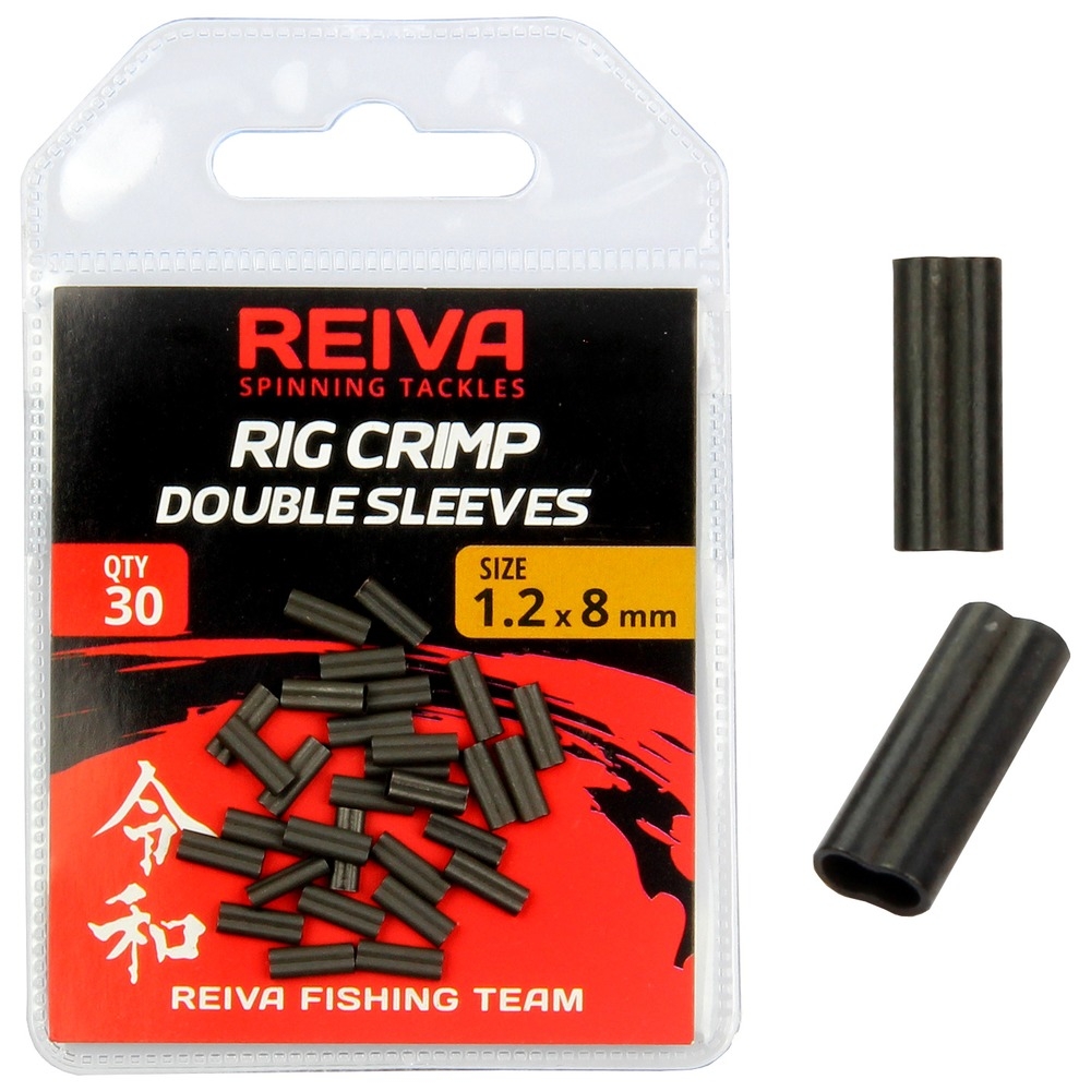 Reiva Krimpelő Hüvely Dupla 1,2 x 8 mm 30 db/csomag
