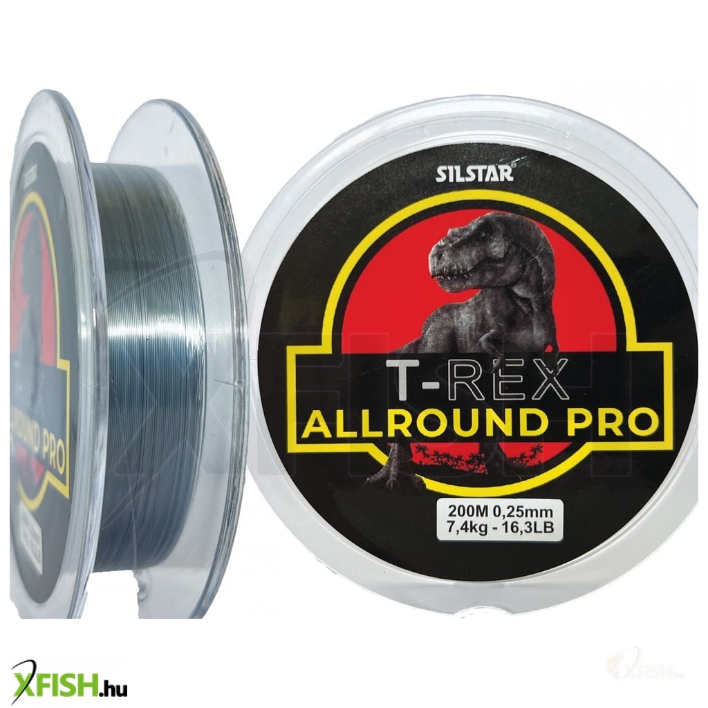 Silstar T-Rex Allround Pro Monofil Zsinór 200m 0.25mm 7.4Kg