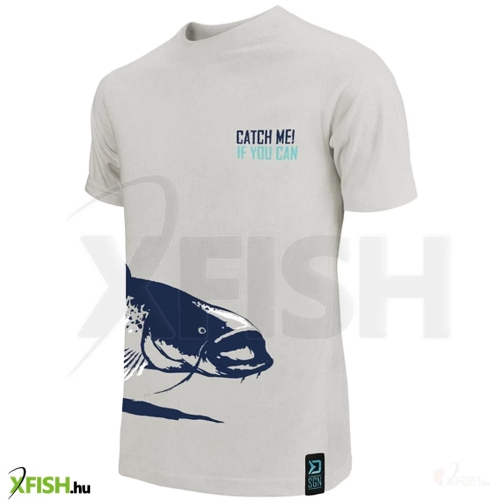 Delphin Catch Me! Harcsa Póló Xxl | Horgász Ruházat | Póló