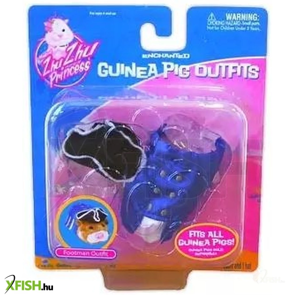 Zhu Zhu Princess: Hörcsög öltözék - Inas ruha | Játékbaba