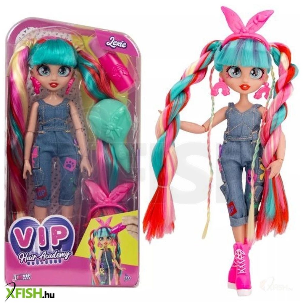 VIP Girls: Hair Academy divatbaba - Lexie | Játékbaba