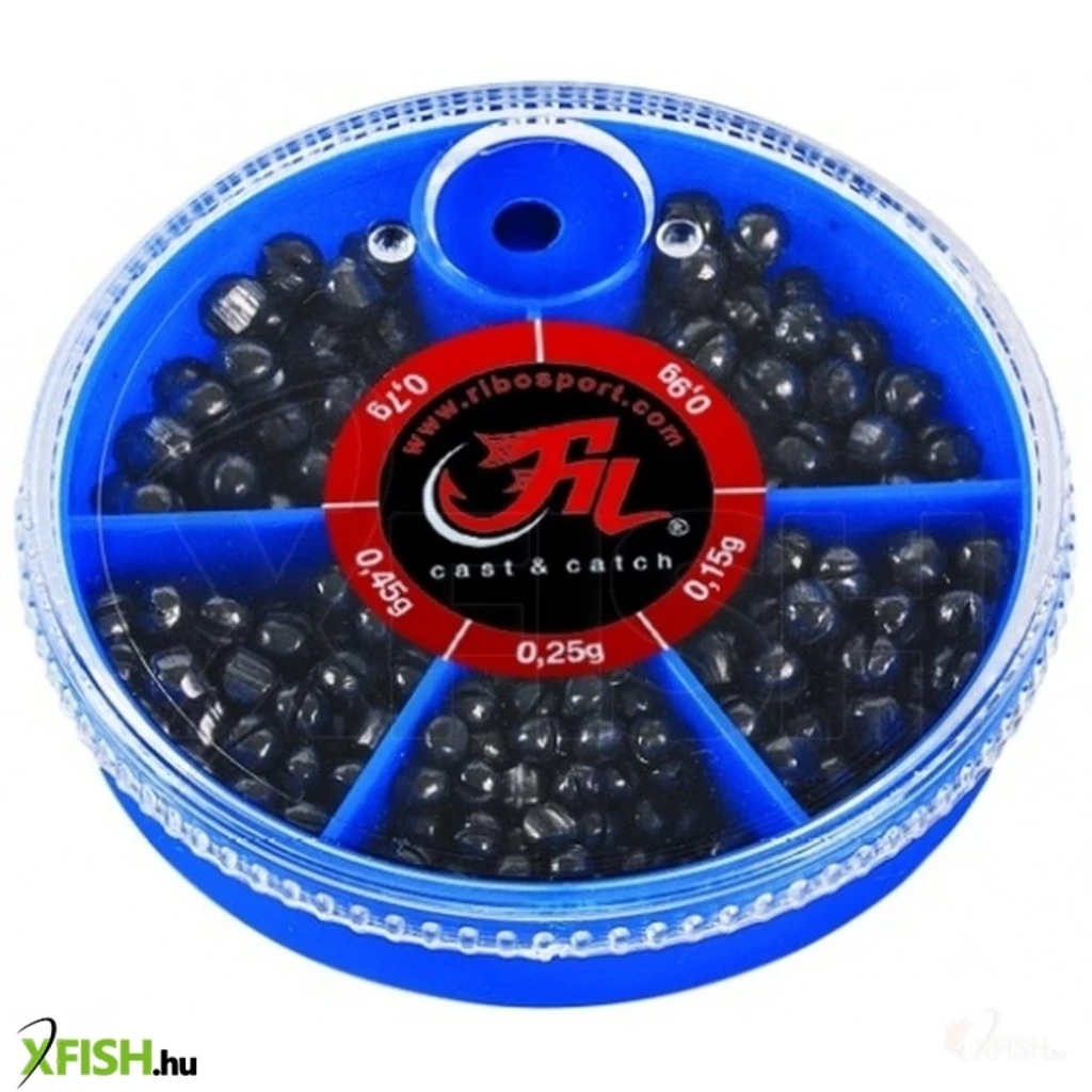 Filfishing Split Shots Large Box Ólom Készlet | Ólom | Sörét