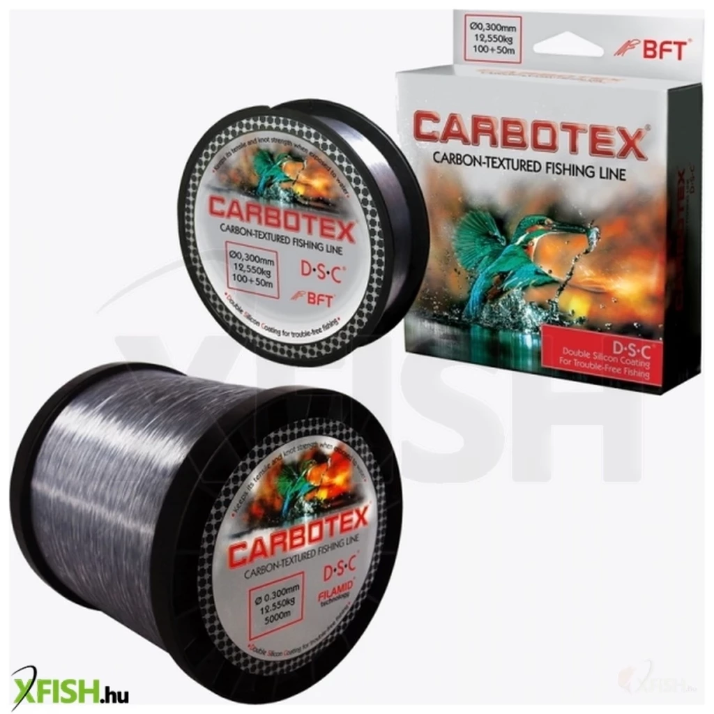 Carbotex Dsc (Szürke Dobozos) 0,25 300M Horgász Zsinór