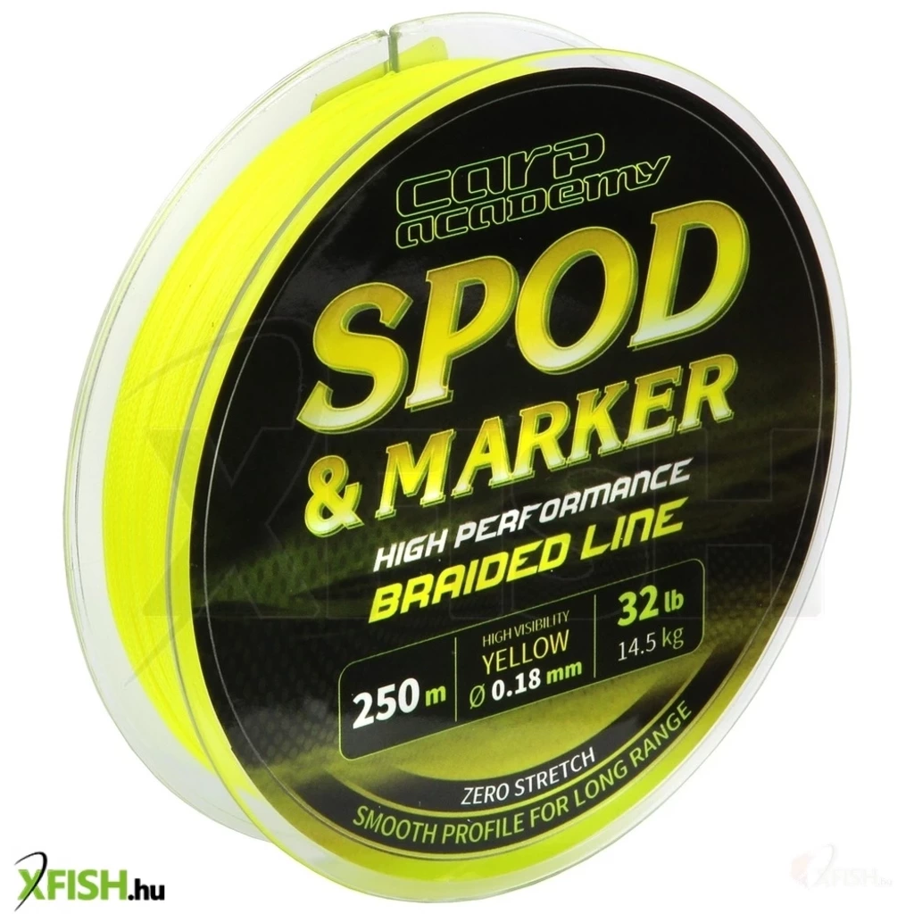 Carp Academy Spod & Marker Braid Fonott Zsinór 250m 0,18mm