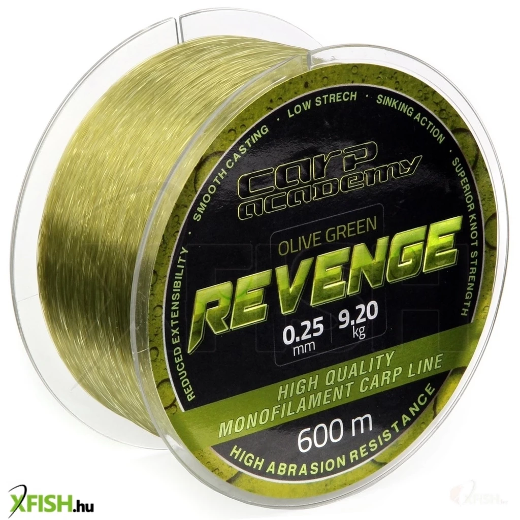Carp Academy Revenge Monofil Zsinór 600m 0,35mm 16,1Kg