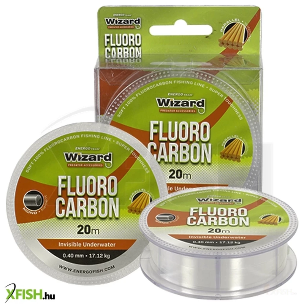 Wizard Fluorocarbon Előke Zsinór 0,30 mm 20M 12,28
