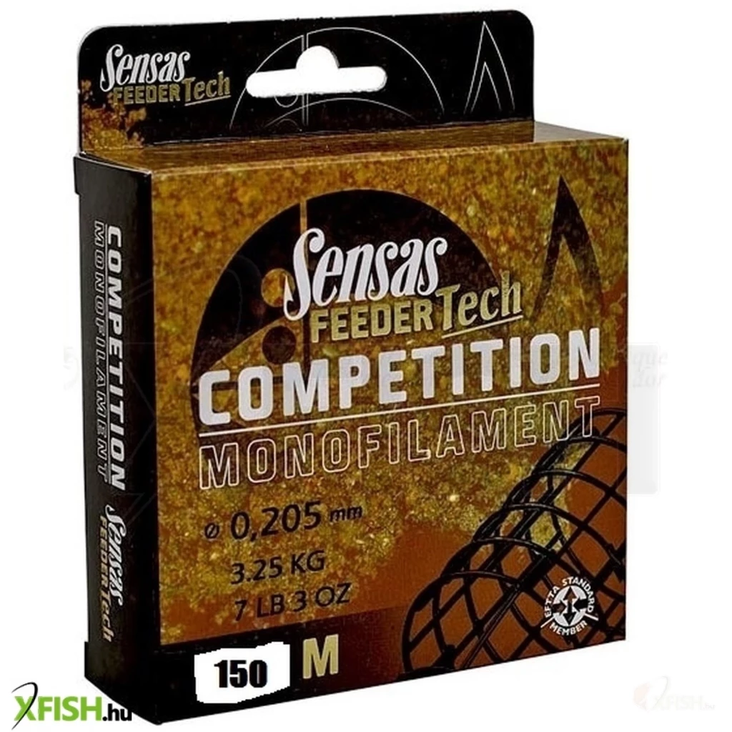 Sensas Nylon Feeder Tech Monofil Zsinór 150M 0,185 Mm