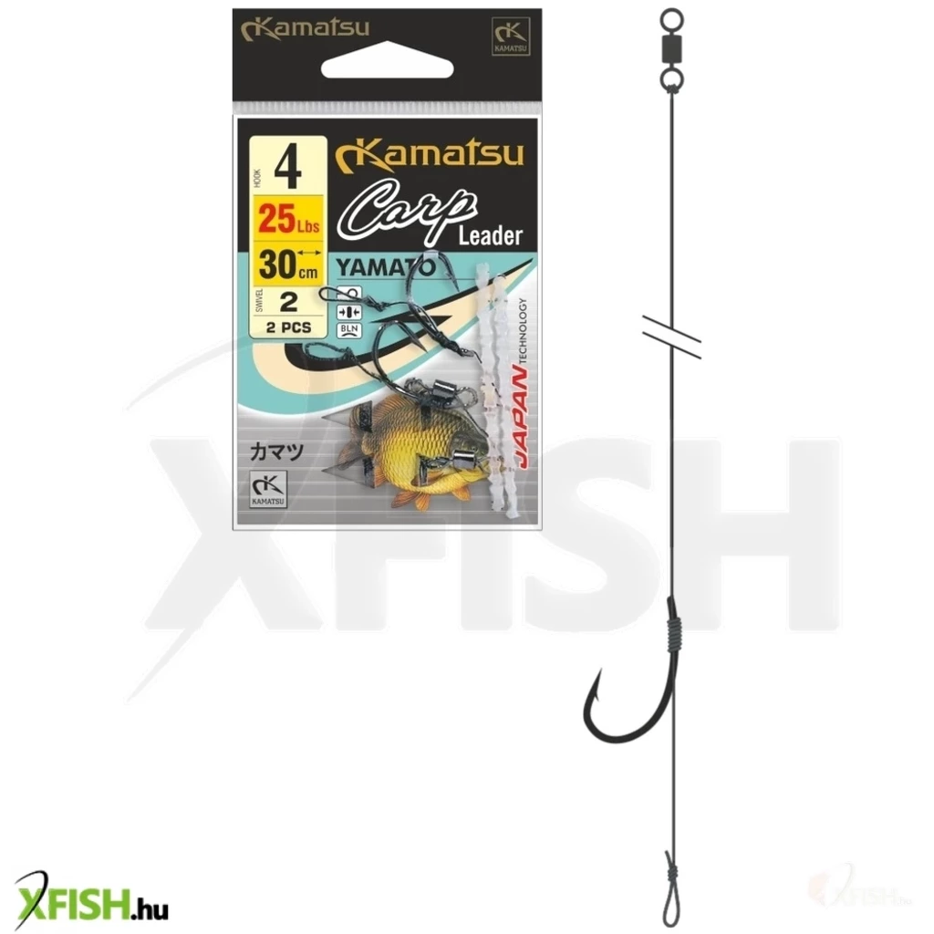 Kamatsu Carp Leader Yamato 4 Blnr Bojlis Végszerelék 20 Cm