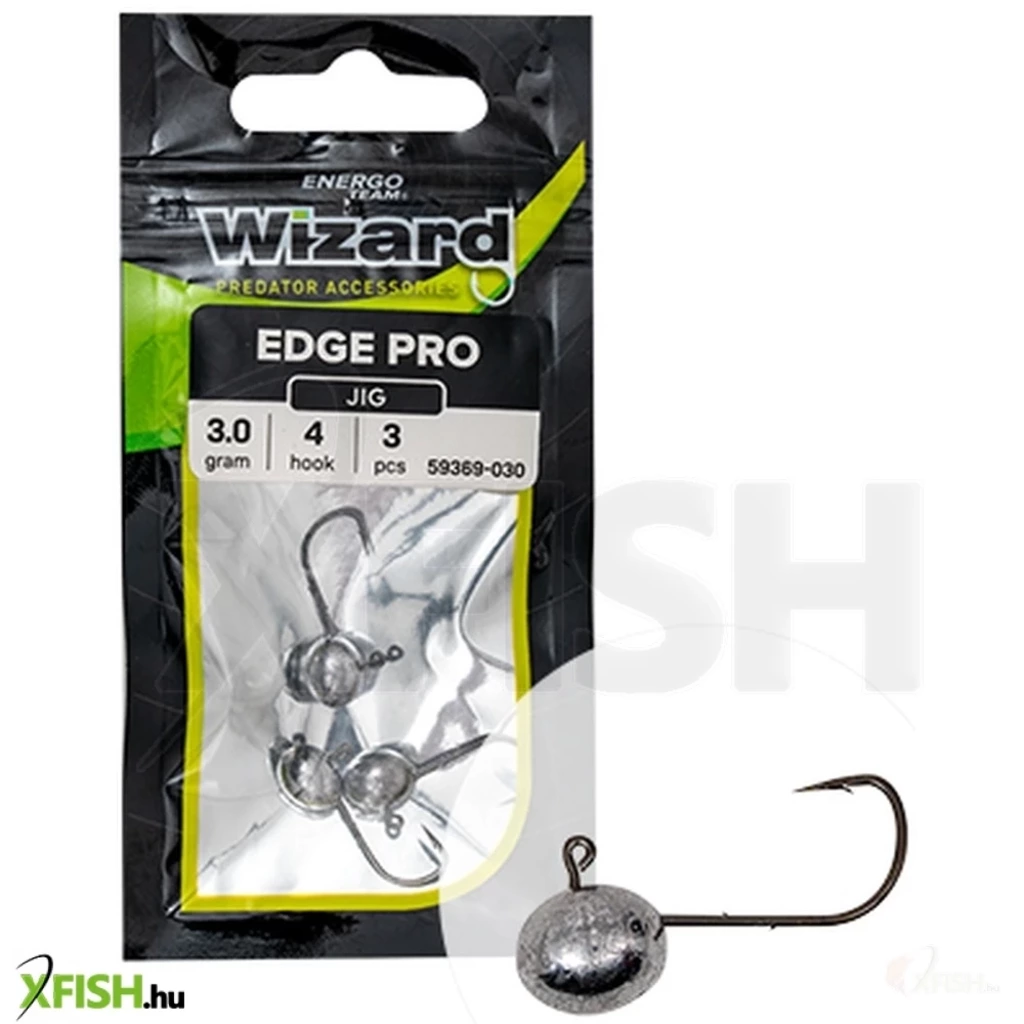Wizard Edge Pro Jig Horog 4-es 4g 3db/csomag | Horog | Jig