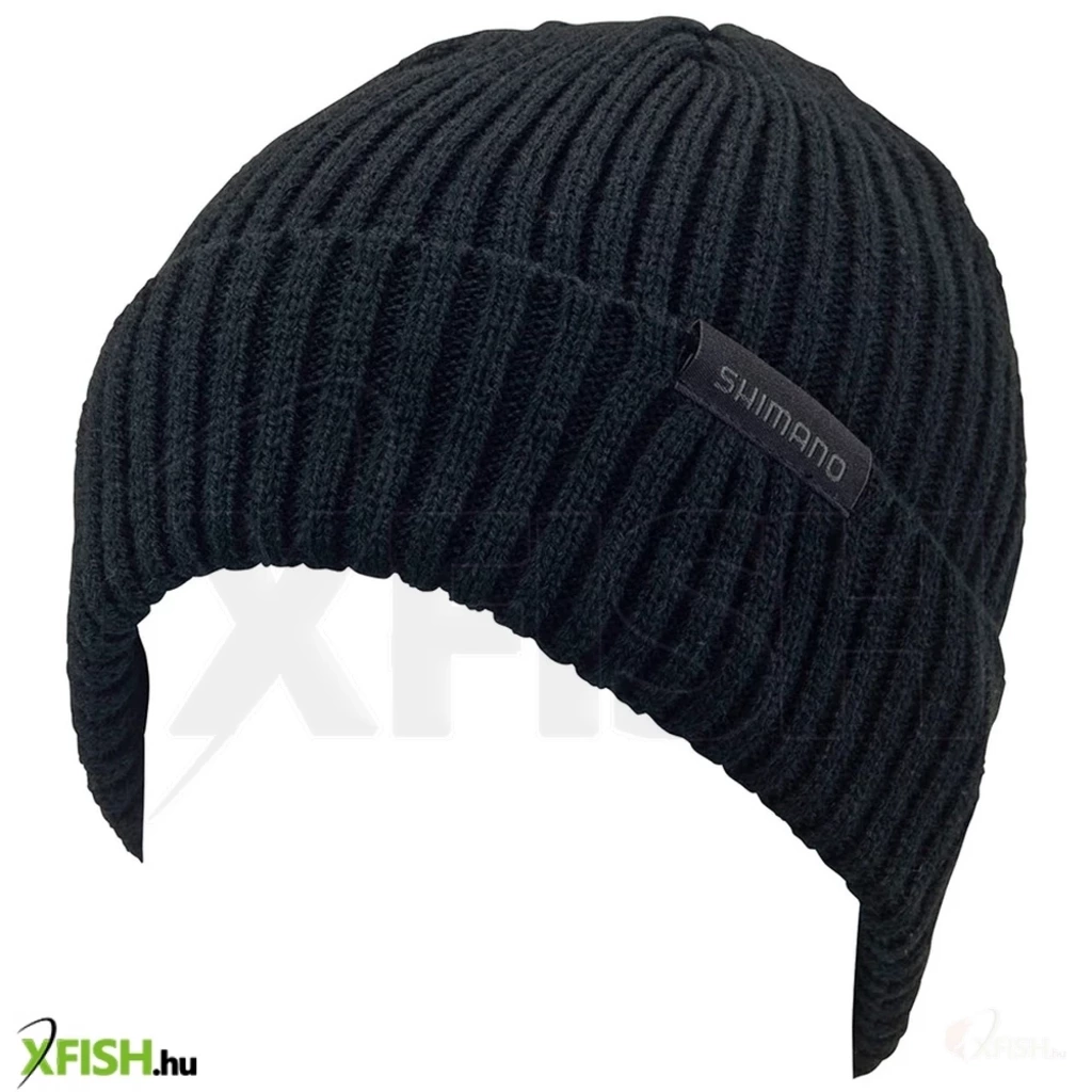 Shimano Apparel Knit Watch Regular Téli Sapka Fekete