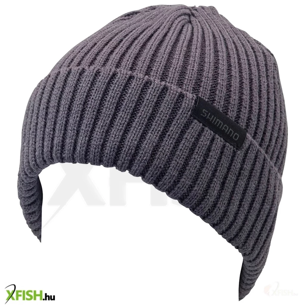 Shimano Apparel Knit Watch Regular Téli Sapka Szürke