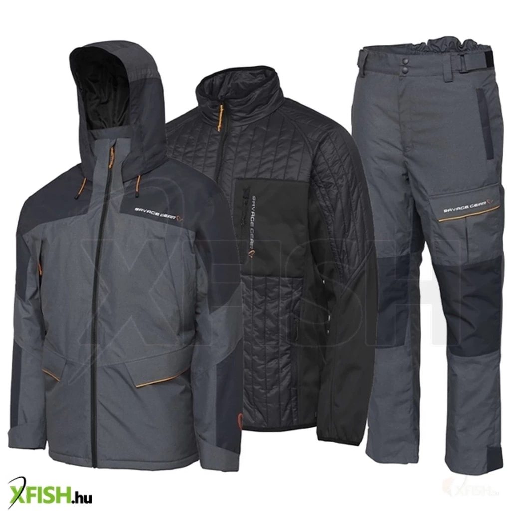 Savage Gear Thermo Guard 3 Részes Horgász Thermoruha Szett L