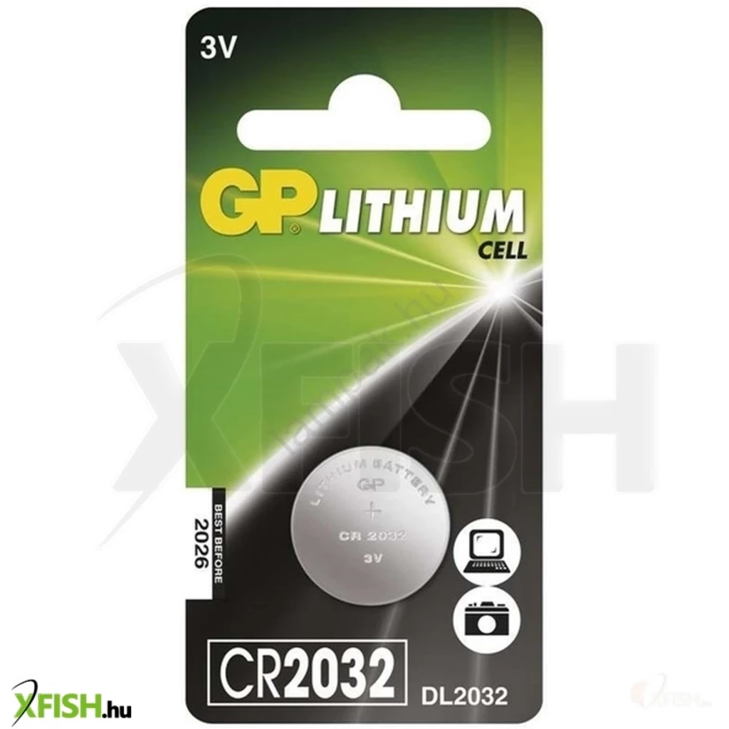 Gp Lithium Gombelem Cr2032-3V Bl/5 | Kiegészítő kellékek