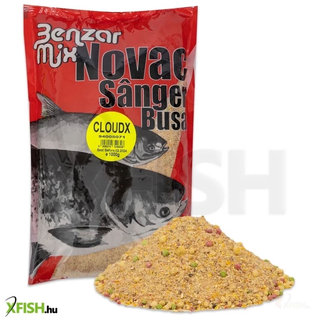 Benzar Mix Cloudx Busázó Etetőanyag 1 Kg | Bojli csali