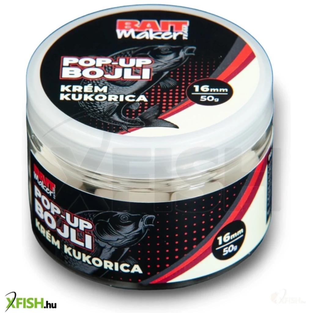 Bait Maker Pop Up Bojli 16 Mm Krém Kukorica 50 G | Bojli