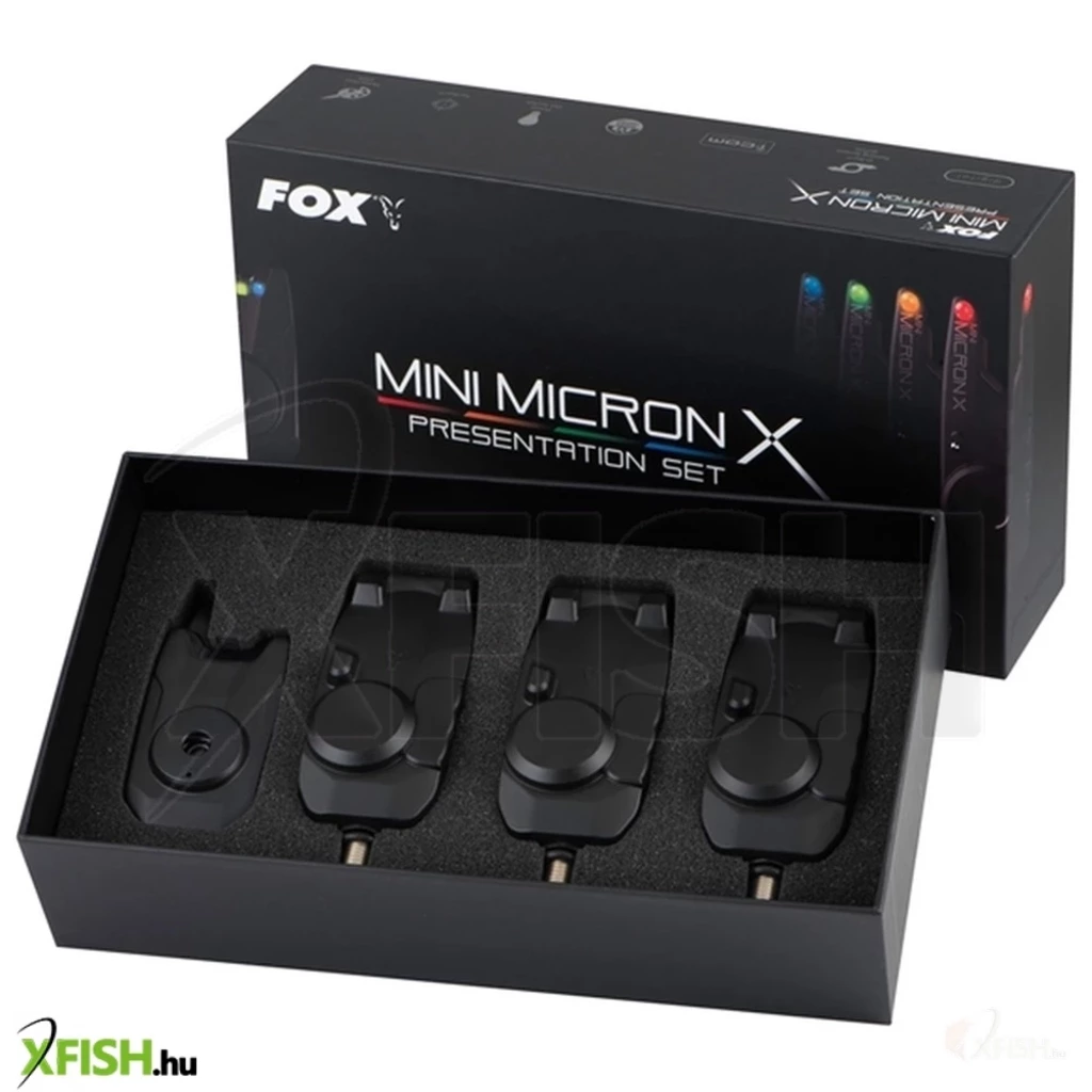 Fox Mini Micron X 3 Rod set 3+1 Elektromos Kapásjelző szett