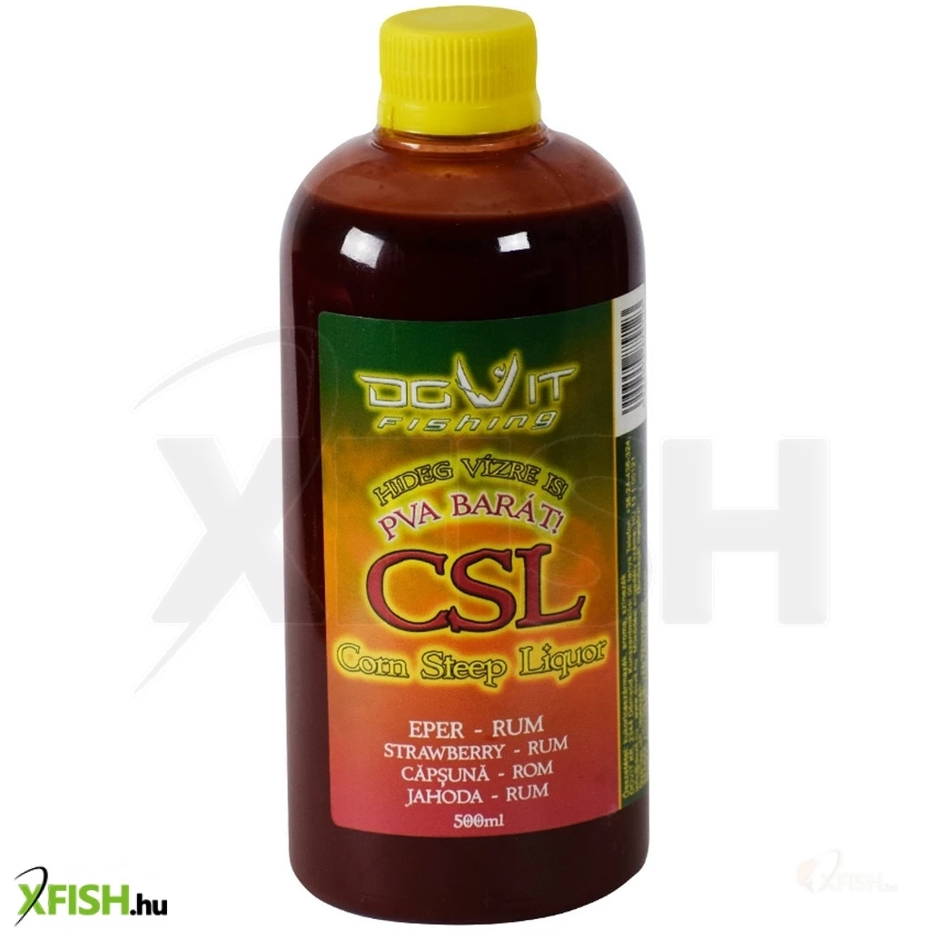Dovit Csl Likőr Liquid Eper Rum 500ml | Bojli csali