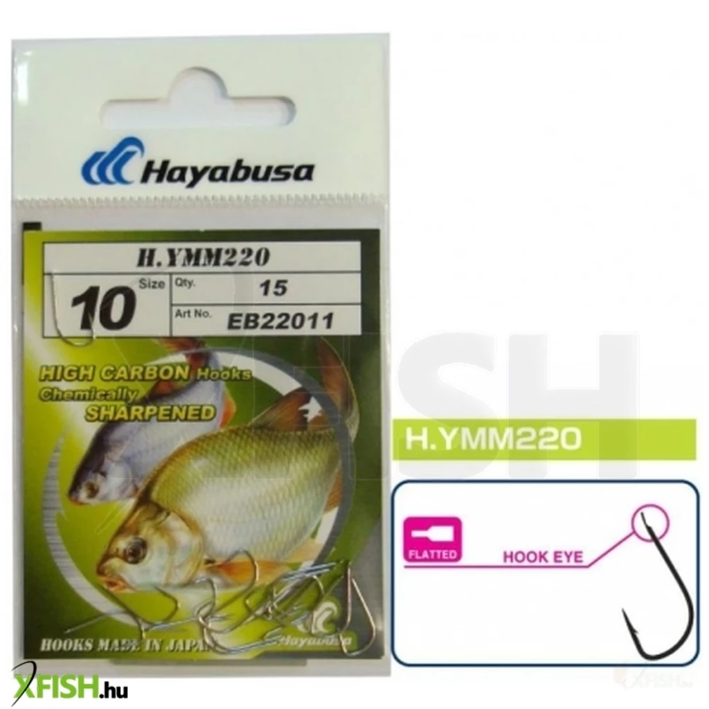 Hayabusa Ymm220 Ni Keszegező Horog 12-es 15db/cs | Horog