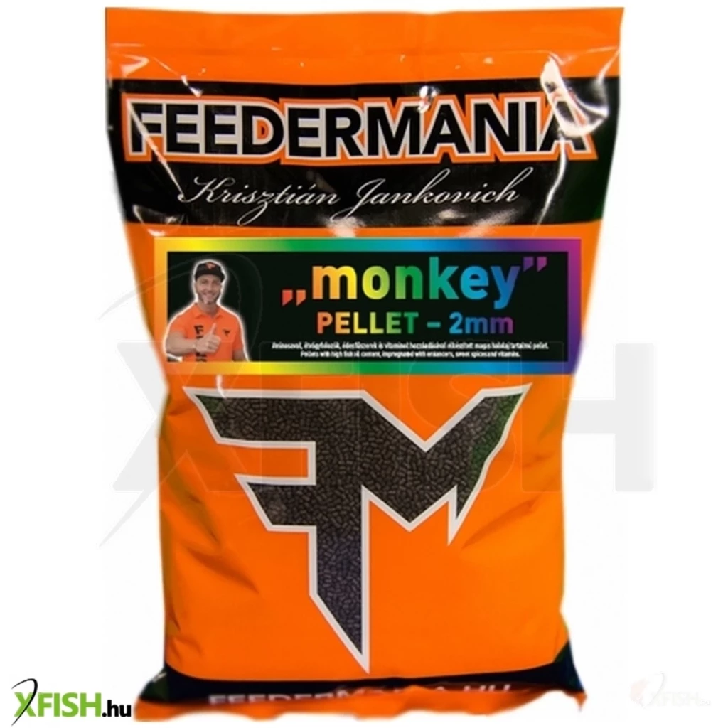 Feedermánia Etető Pellet, Monkey 2Mm 800g | Bojli csali