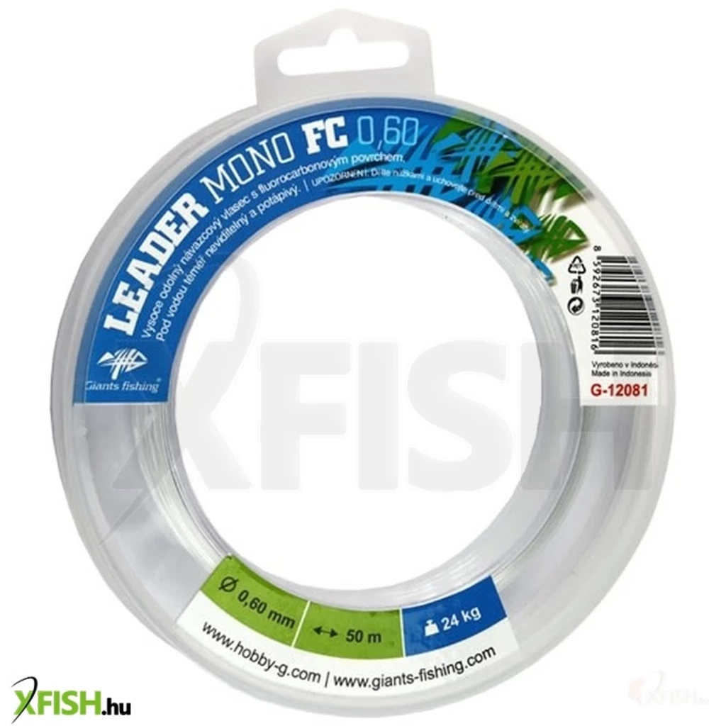 Giants Fishing Mono Leader Extra Erős Monofil Zsinór 100m 0