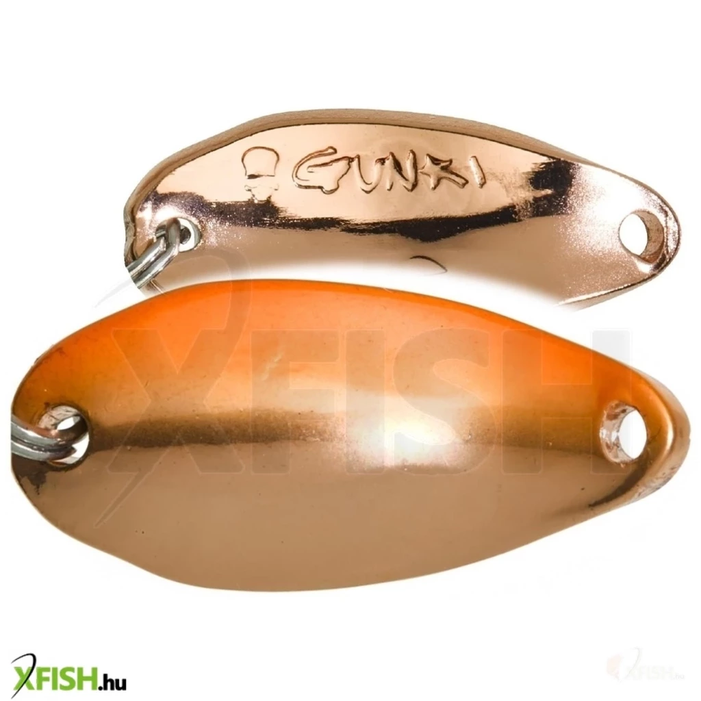 Gunki Slide Támolygó Kanál Villantó Narancs Bronz 2,48cm 2