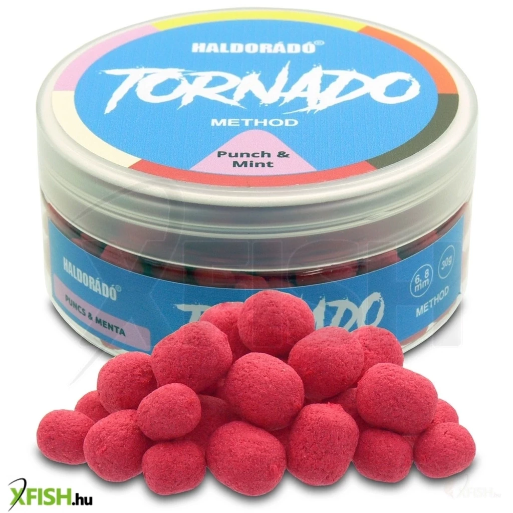 Haldorádó TORNADO Method csali 6, 8 mm - Puncs & Menta 30g