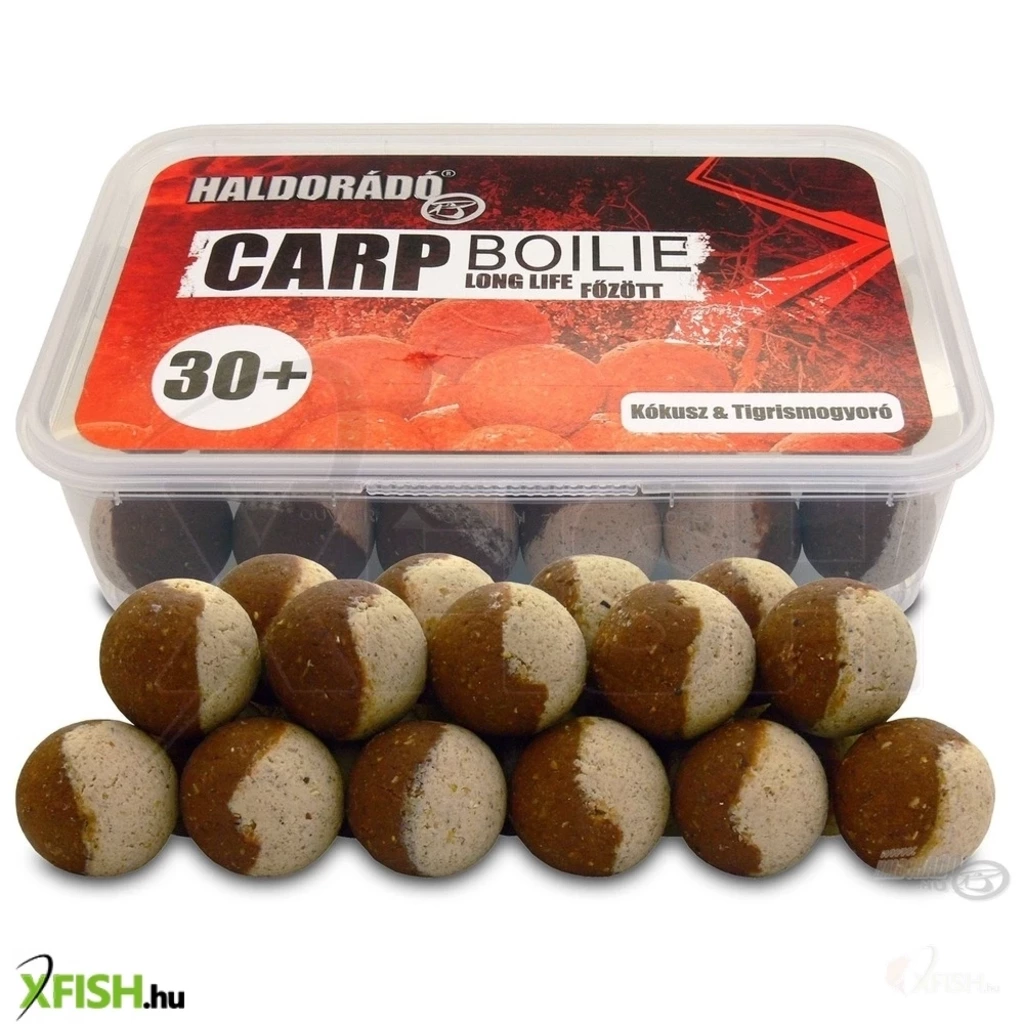 Haldorádó Carp Főzött Horog Bojli Kókusz Tigrismogyoró 30+mm