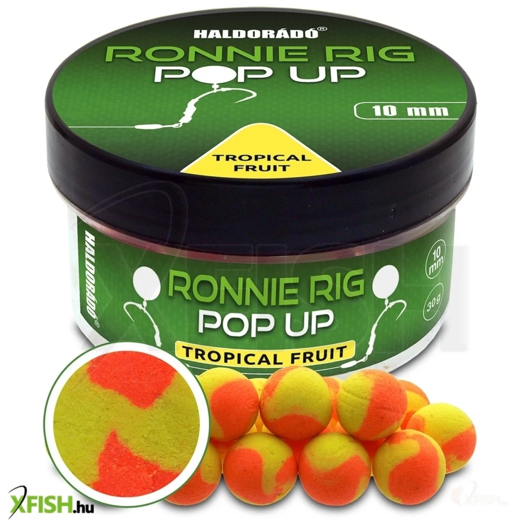 Haldorádó Ronnie Rig Pop Up Lebegő Bojli Trópusi Gyümölcs