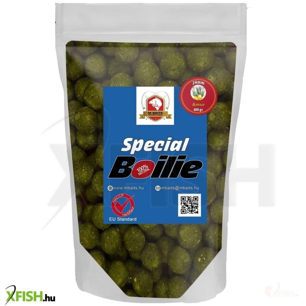 M Baits Special Bojli 24mm 800g Amur | Bojli csali