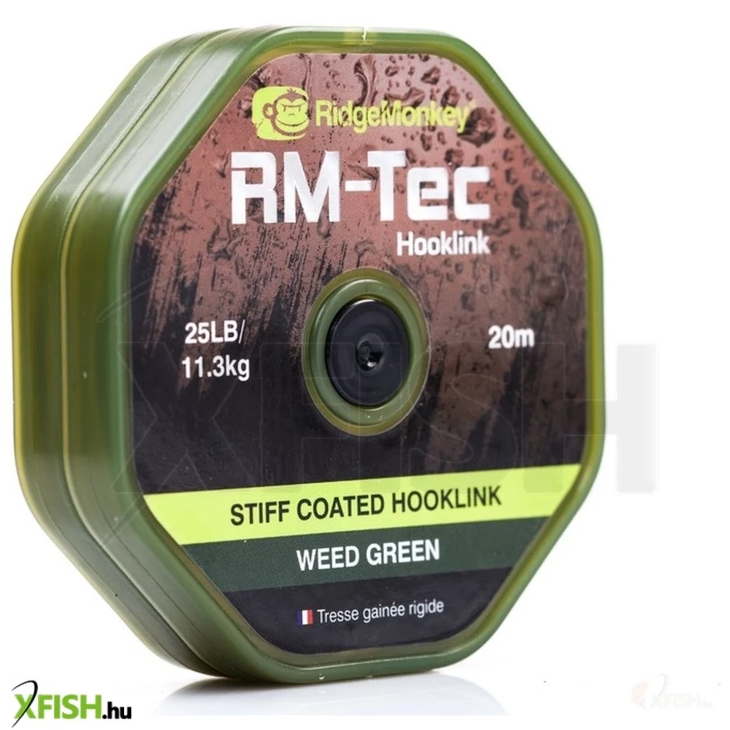 Ridgemonkey Rm-Tec Stiff Coated Hooklink Bevonatos