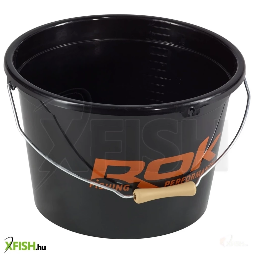 Rok Fishing Round Bait Bucket Kerek vödör fedél nélkül
