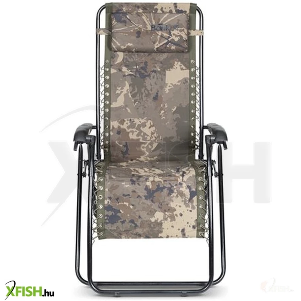 Nash Bank Life Hi-Back Lounger Horgász Szék 118x50x46cm